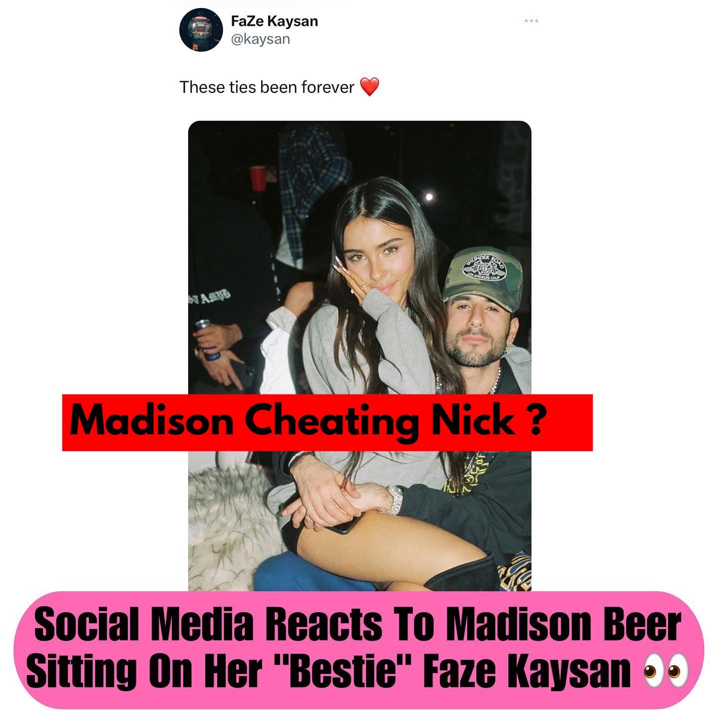 Madison Beer and Faze Kaysan Dating ? Fans React to Madison Beer ...