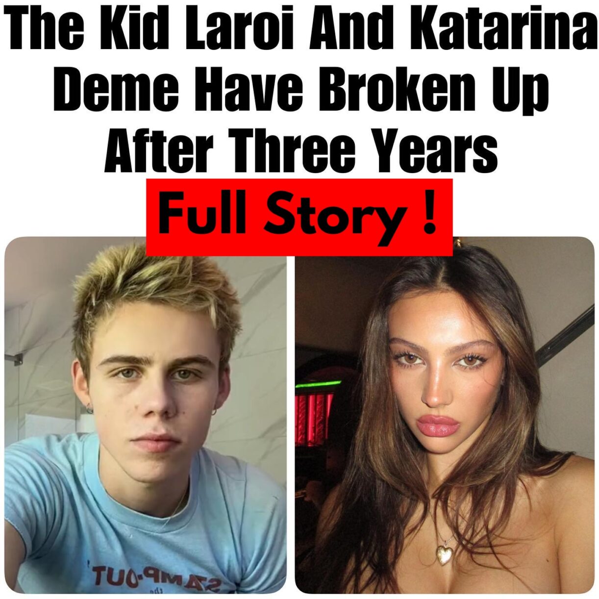 The Kid Laroi and Katarina Deme Broke Up On 4th August 2023 : Full ...